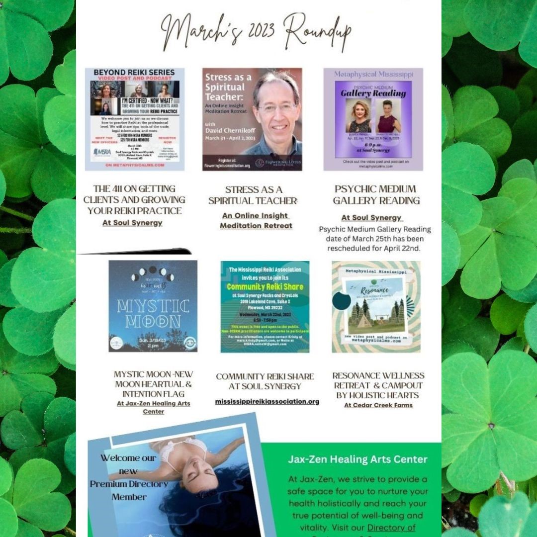 March's 2023 Roundup | Metaphysical Mississippi
